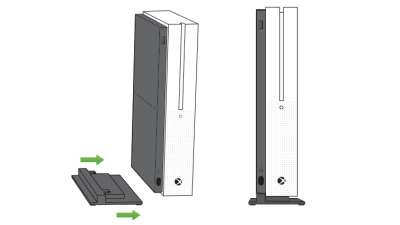 Xbox One S Vertical Stand Zubehor XBox One Hardware XBox One Microsoft Classicgamestore.ch