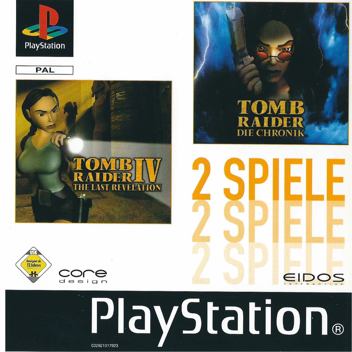 2 Games: Tomb Raider IV: The Last Revelation + Tomb Raider: Die Chronik ...