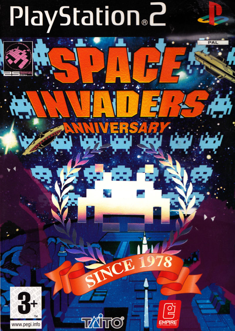 Space Invaders Anniversary OVP | Arcade | PS2 / PlayStation 2 | Sony ...