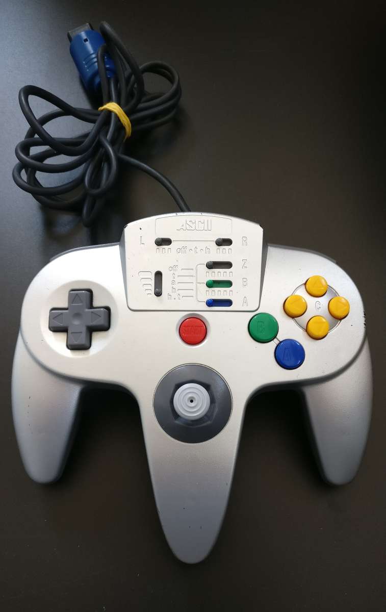 N64 ASCII Controller | Controller | Nintendo 64 / N64 Hardware ...